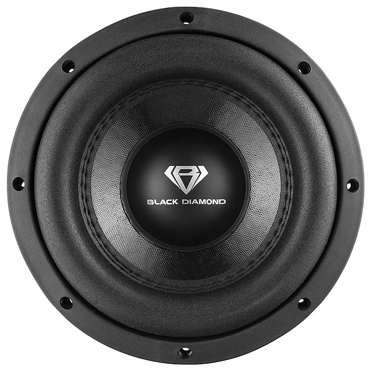 DIA8S - Black Diamond 8" Subwoofer 4-Ohm Svc 400 Watts – MSA Car Audio